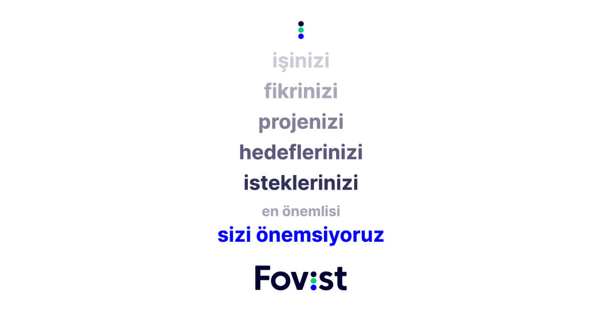 Fovist - Sizi önemseyen grafik tasarım ajansı.